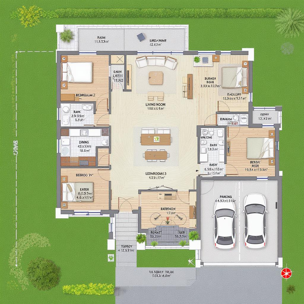 Land measurements: Width (frontage): 60 feet (18 me...