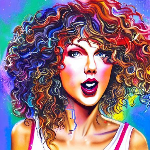 "Create an artistic representation of Taylor Swift c... | OpenArt