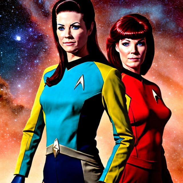 star trek suit commander woman