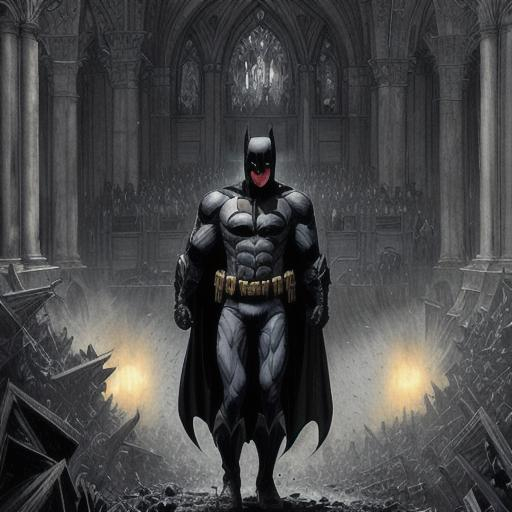 Batman's Funeral, Real, Detailed, No Imperfections,... | OpenArt