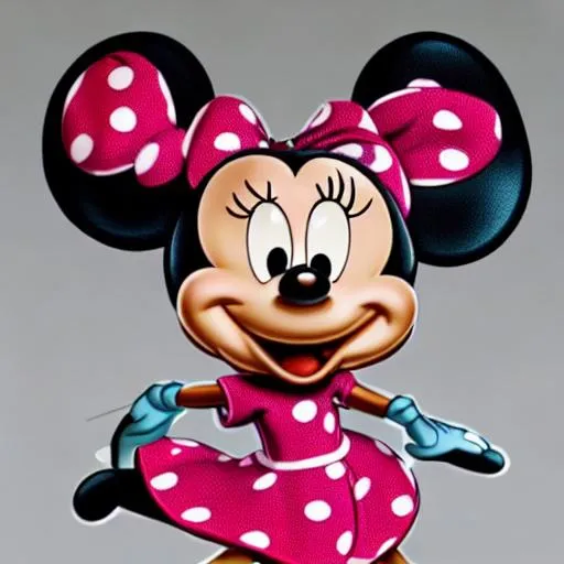 minnie mouse zombie creepy | OpenArt