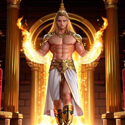 UHD, hd , 8k, solar elf, hyper realism, male in a p...