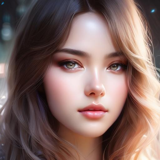 Closeup face portrait of a woman, smooth soft skin,...