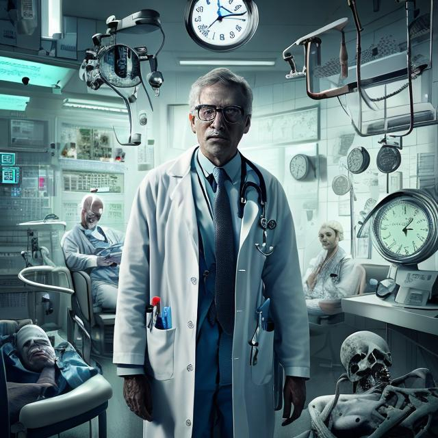 An emergency room doctor chained to the rhythm of li...