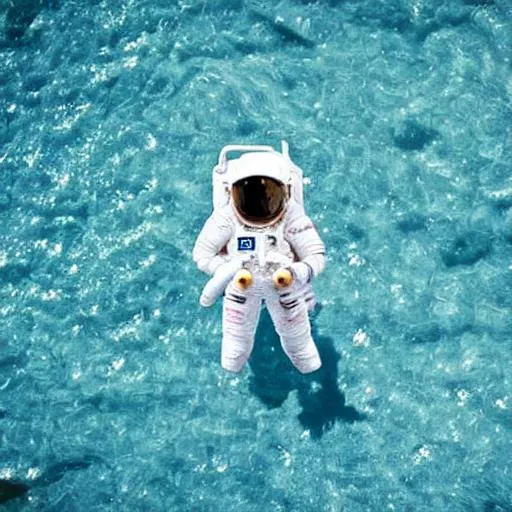 astronaut in the ocean | OpenArt