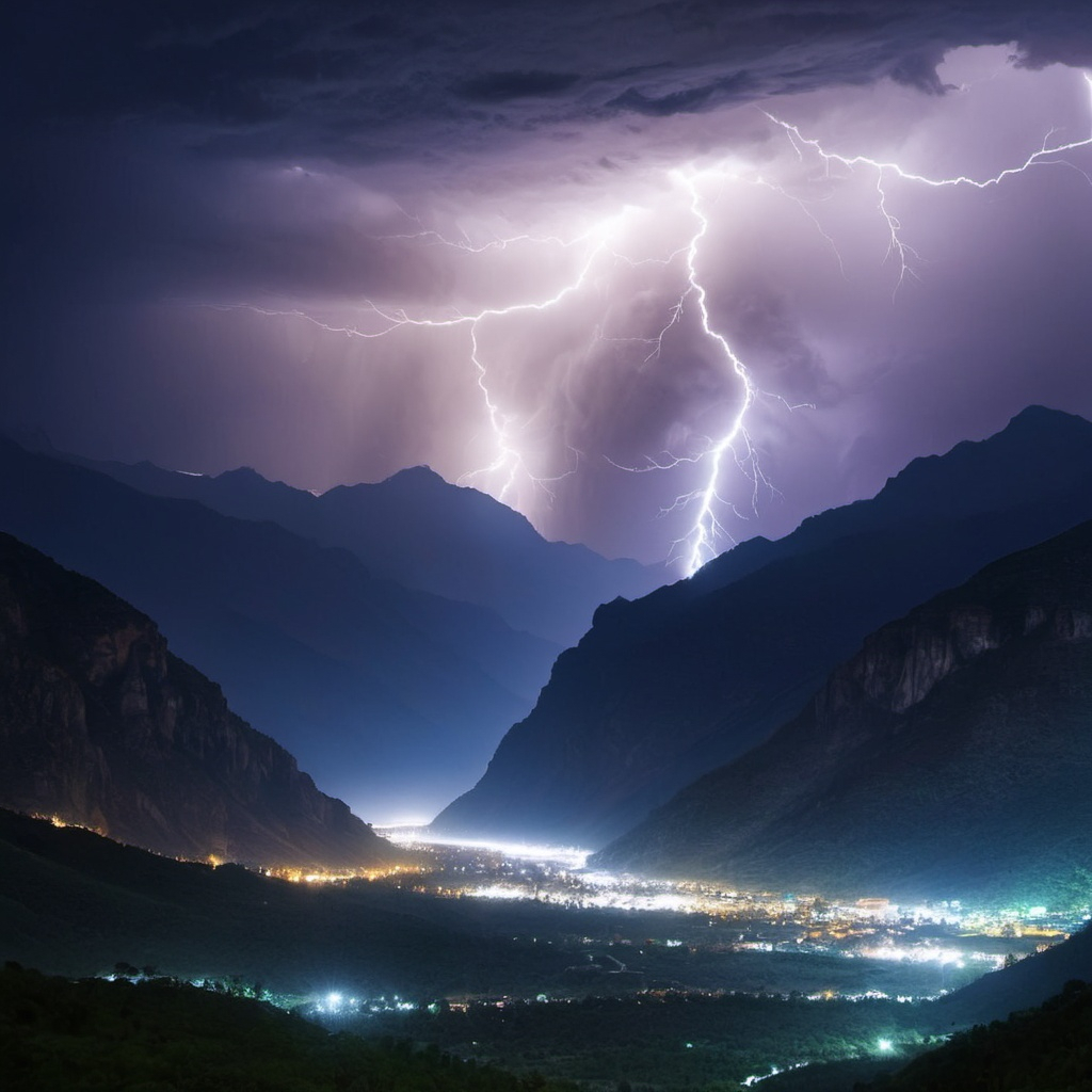 Display the beauty awe-inspiring nature of extreme...