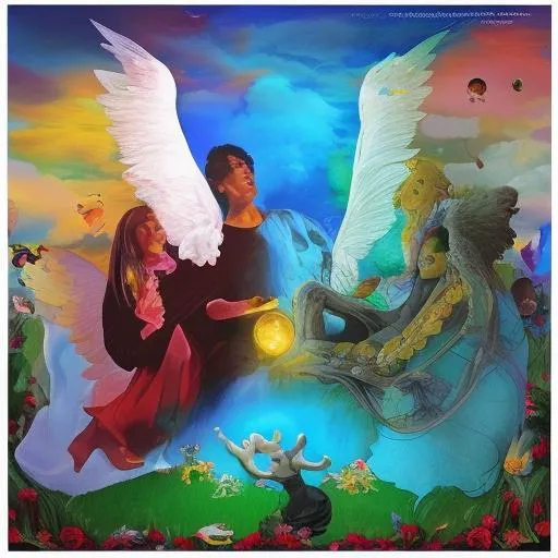 Transform the idea of heaven into a surreal masterpi... | OpenArt