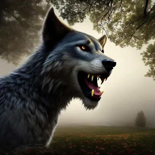 (Fullbody)), ((a Werewolf)), ((Best Quality)), ((The...