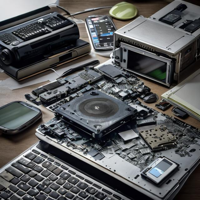 Old and new technology colliding.