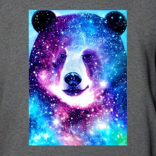 galaxy bear | OpenArt