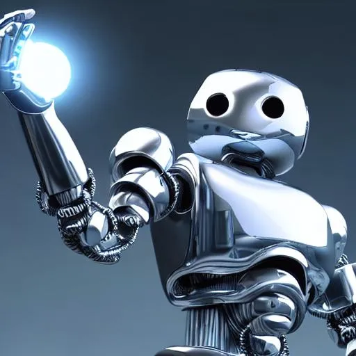 chrome, robot, photorealistic, hyper-detailed, cinem... | OpenArt