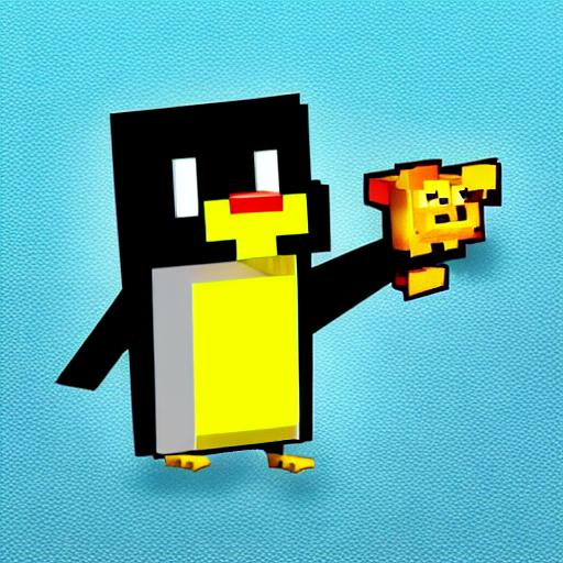 geometry dash penguin | OpenArt