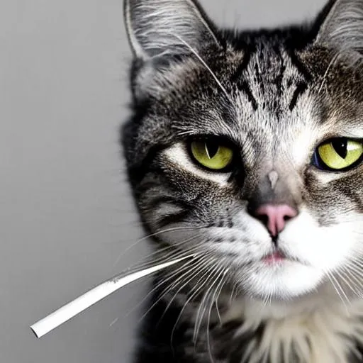 cat smoking a fat blunt | OpenArt