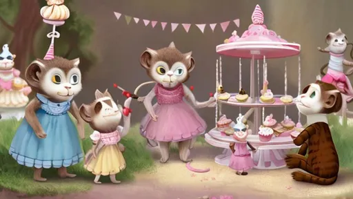 Clara the cat teaching Bunti and his friends about c...