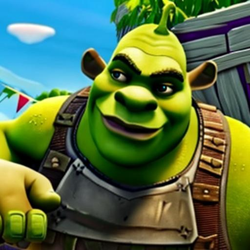 shrek in fortnite