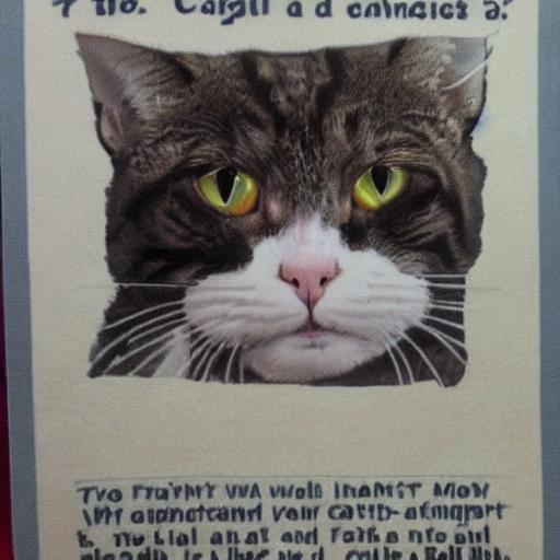 A cat is going to school | OpenArt