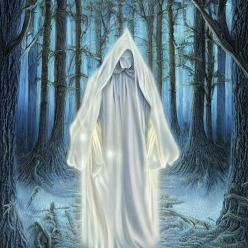 Quality, detailed, masterpiece, luminous forest, ang... | OpenArt