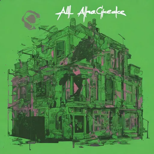 album cover, all green