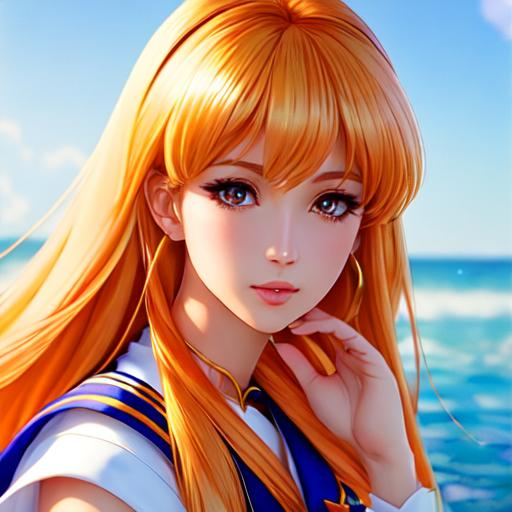#3238 woman as Sailor Venus, anime Character Design,... | OpenArt