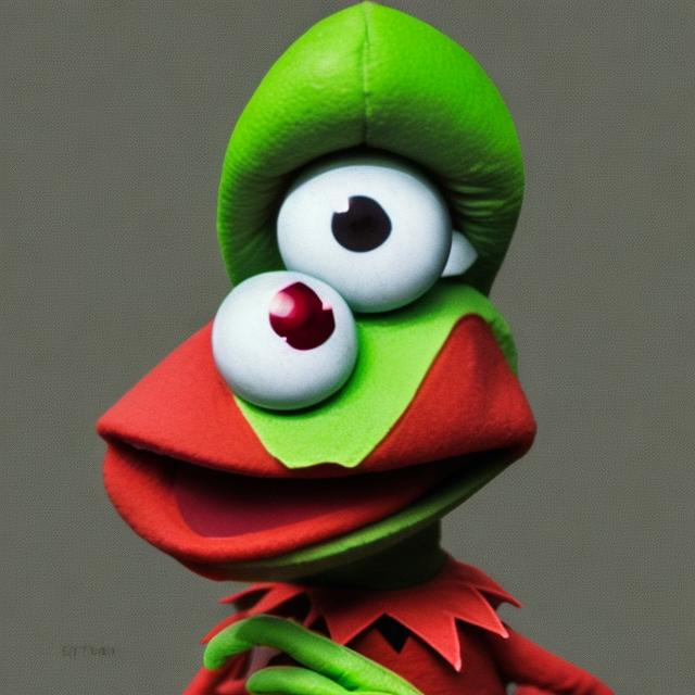 Psycho Kermit the frog | OpenArt