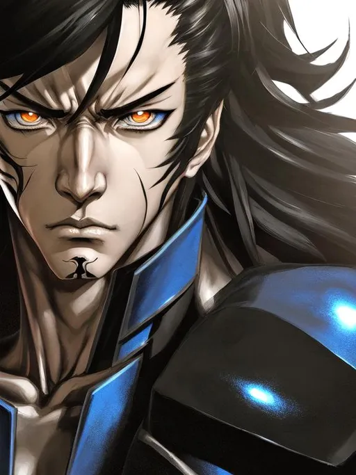 face portrait of a {attractive and strong man}, smoo... | OpenArt