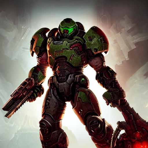 Doom slayer from doom eternal | OpenArt