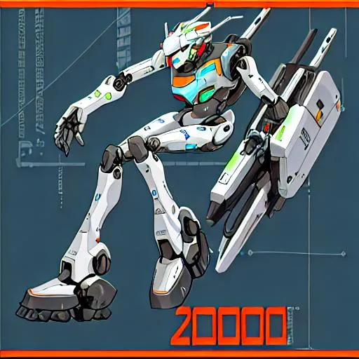 a robot in the year 3001