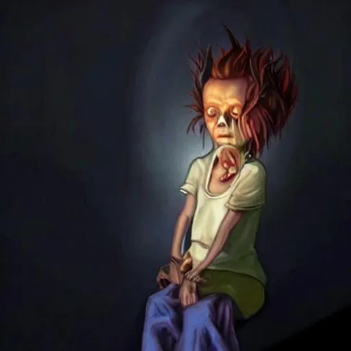 Personification of Autophobia | OpenArt