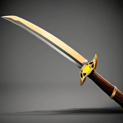 picture a of a full longsword with runes inscribed i... | OpenArt