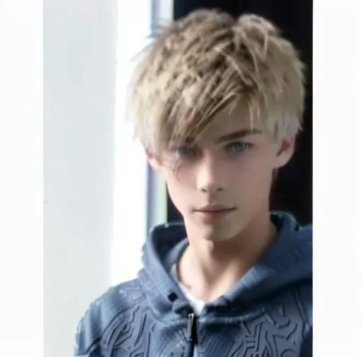 A handsome boy, about 15 years old, of frail build,... | OpenArt