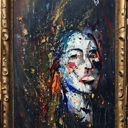 oil painting, a legendary painting that exudes raw p... | OpenArt