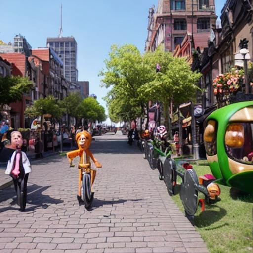 ((in the style of tim burton's stop-motion animation... | OpenArt