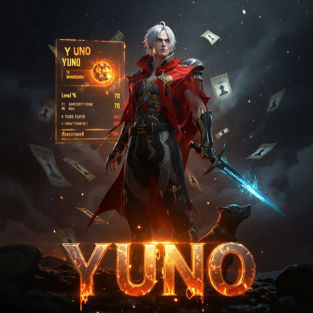 Create a dramatic and cinematic poster featuring a h...