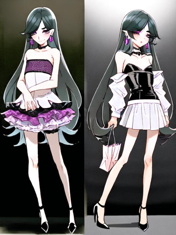 Boy magically transformed to a girl version of hers... | OpenArt