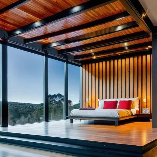 Create a luxury stand alone enclosed structure, in a... | OpenArt