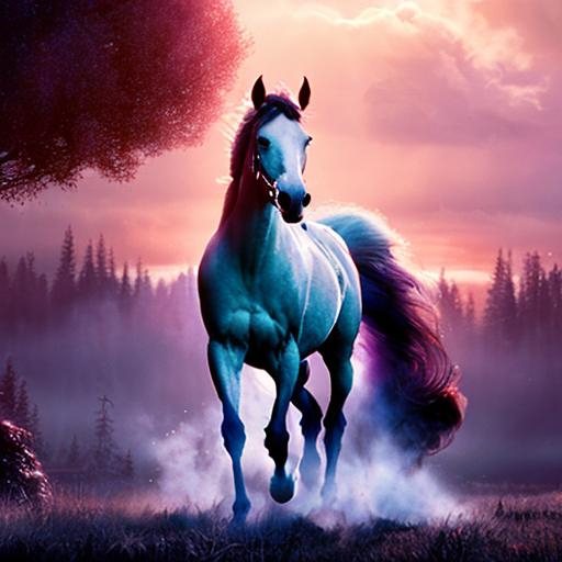 Perfect image of a beautiful horse, perfect correct...