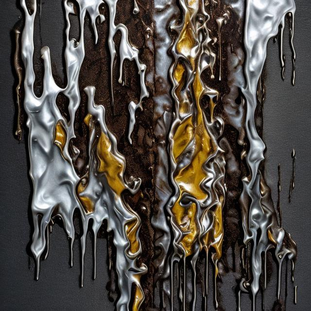 metal melting , drip