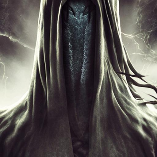 The faceless demon's terrifying stare | OpenArt