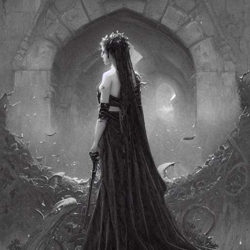 Beautiful Goth Princess, Perfect, Real, Detailed, No... | OpenArt