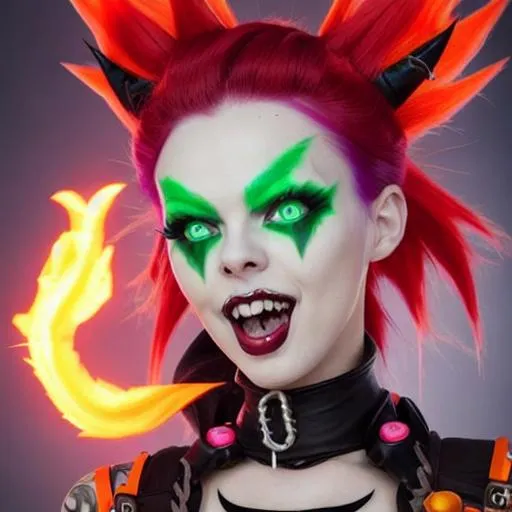 Blaze is a charismatic and explosive character that... | OpenArt