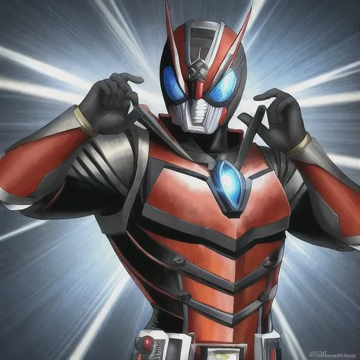 ultra man, kamen rider, super sentai, chest armor, h... | OpenArt