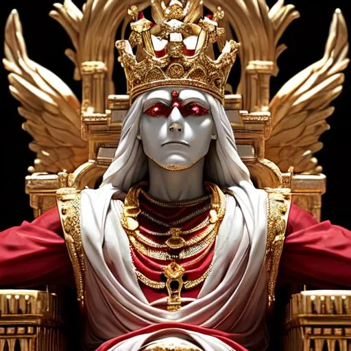 Bored, bleeding, minerals, blood, red, gold, god-lik... | OpenArt