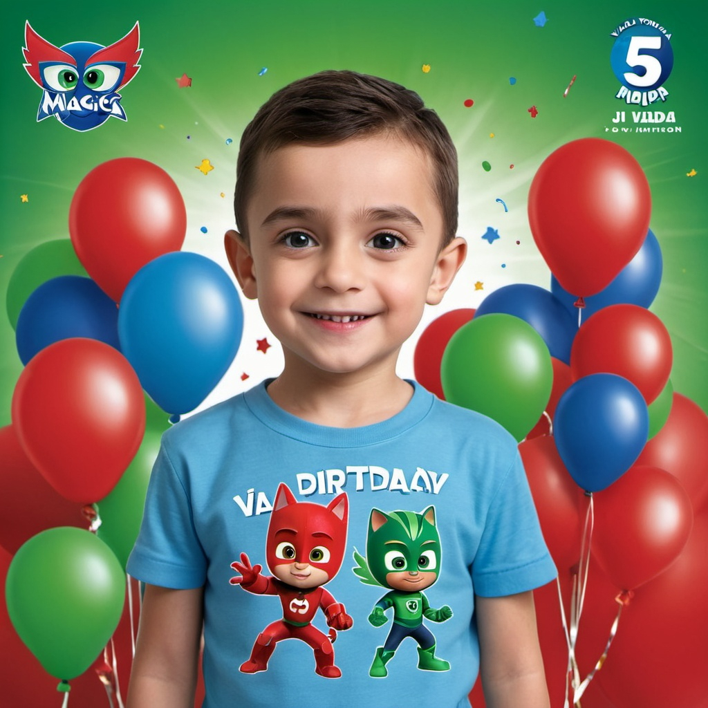 Generate a birthday invitation for Vlad Popa. Vlad P...