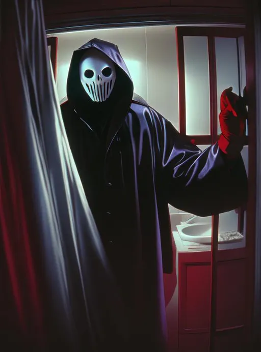 Ghostface from Scream in Saints Row, guns, cartoony,... | OpenArt