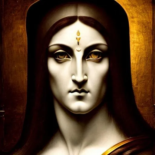 the female christ in photorealistic style | OpenArt