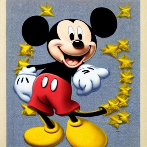 Mickey Mouse in Minecraft | OpenArt