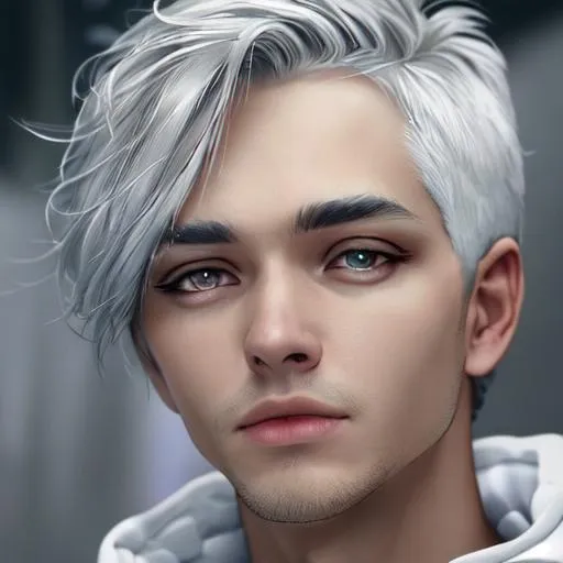 A handsome boy, about 15 years old, of frail build,... | OpenArt