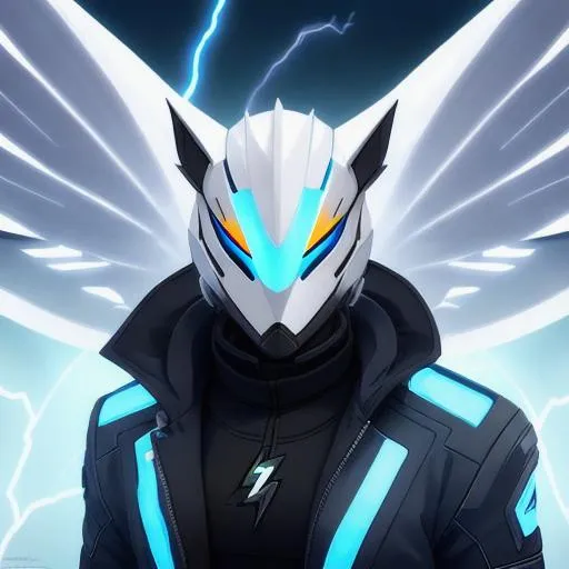 a male protogen fursona, well drawn, masterfully dra... | OpenArt