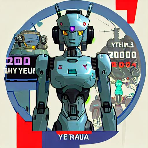 a robot in the year 3001