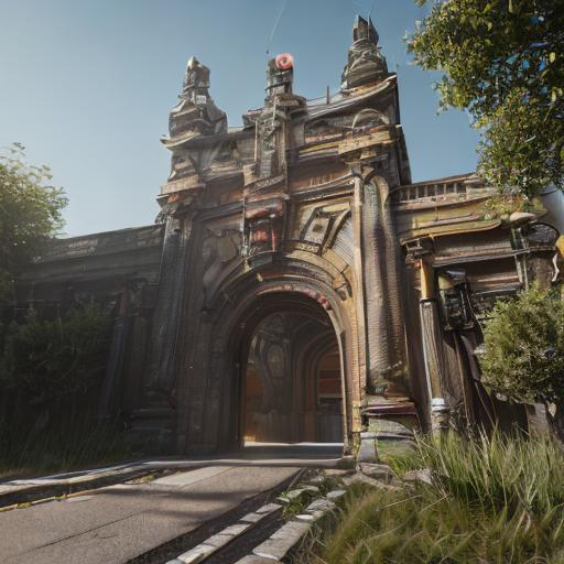 hyper-realistic portal